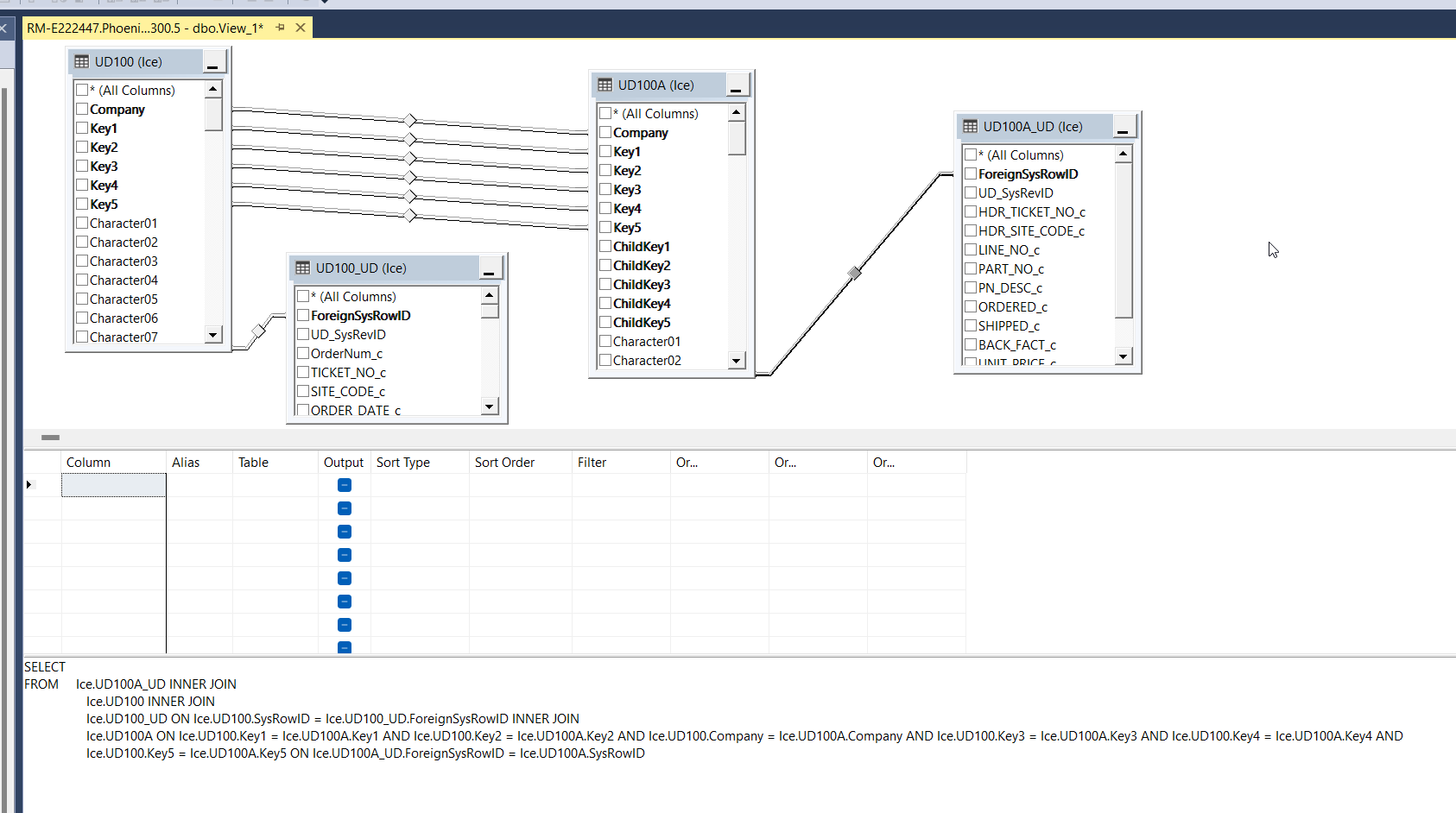 Visual SQL Query Application Similar to BAQ Designer in Epicor - Epicor ... Visual SQL Query Application Similar to BAQ Designer in Epicor - Epicor ...
