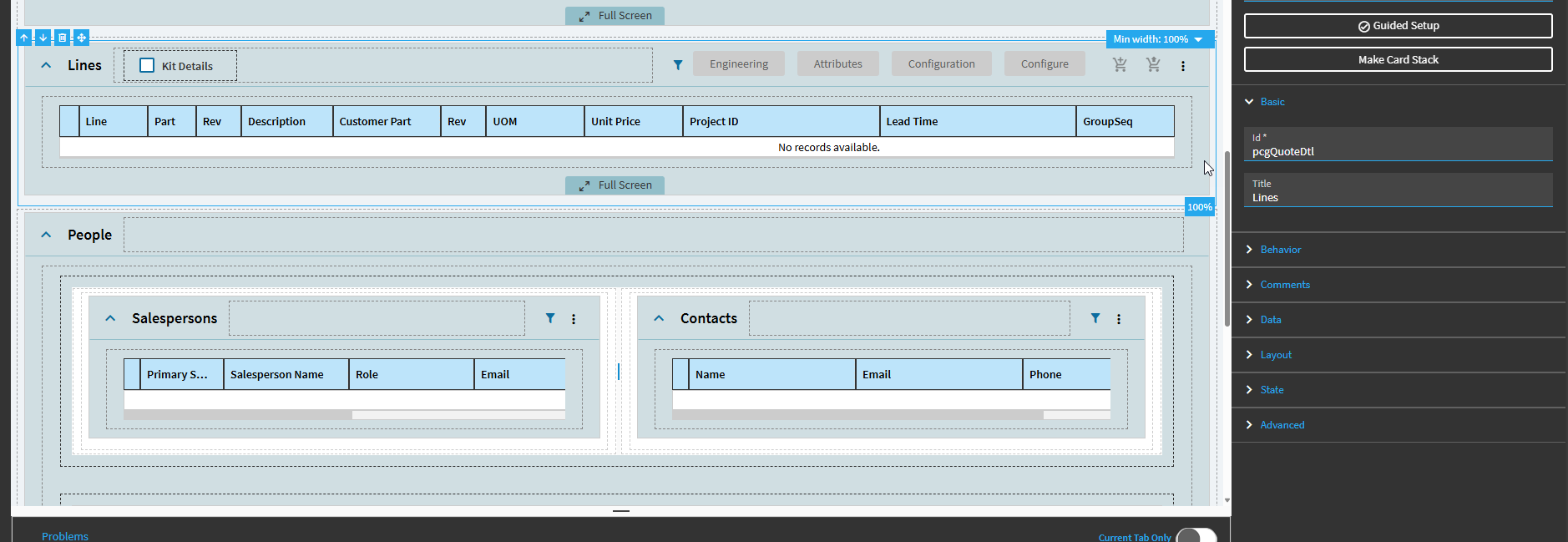 Quote Engineering Button in Quote Entry - Kinetic ERP - Epicor User ...