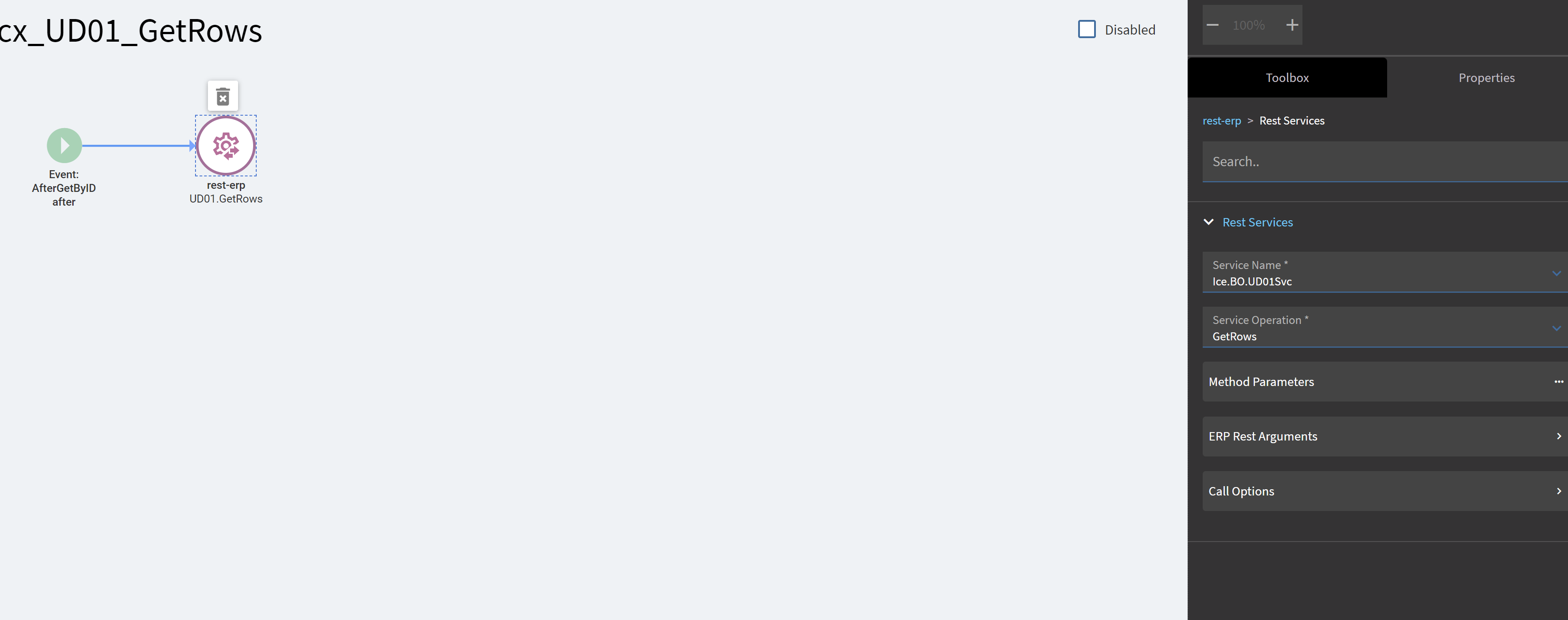 Rest Erp Widget Parameters With Bindings Kinetic Erp Epicor User Help Forum