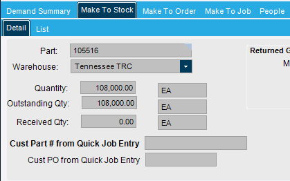 MRP and Customer Part Numbers - Epicor ERP 10 - Epicor User Help Forum