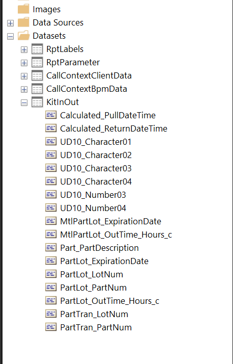 Creating SSRS from 3 BAQs - Kinetic ERP - Epicor User Help Forum