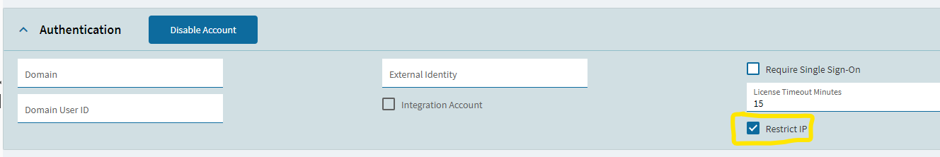 Kinetic - Restrict IP - Kinetic ERP - Epicor User Help Forum