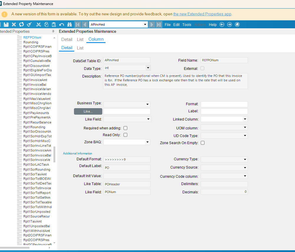 Dashboard and open context menu - Kinetic ERP - Epicor User Help Forum