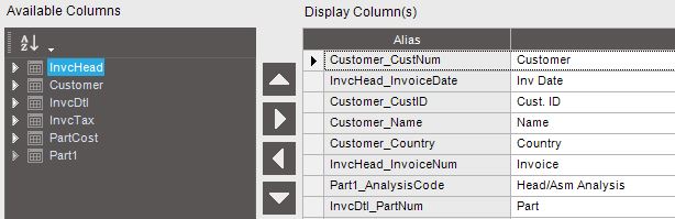 BAQ Report Designer issue - Epicor ERP 10 - Epicor User Help Forum BAQ Report Designer issue - Epicor ERP 10 - Epicor User Help Forum