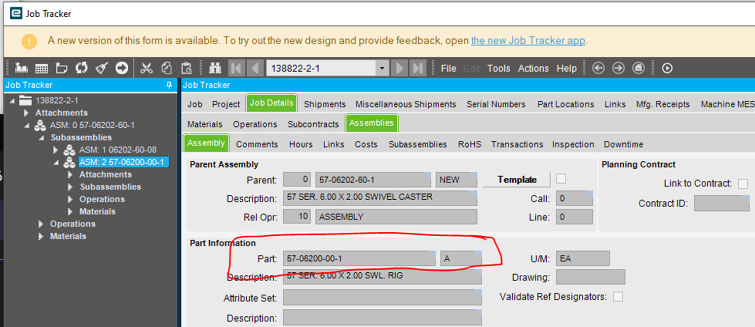 Method Tracker - Wrong Mtl Rev - Kinetic ERP - Epicor User Help Forum