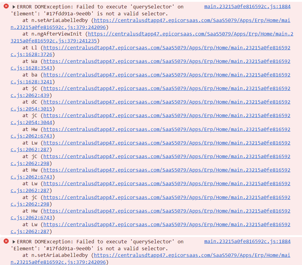 Passing Values To App Open With Errors Kinetic Erp Epicor User Help Forum
