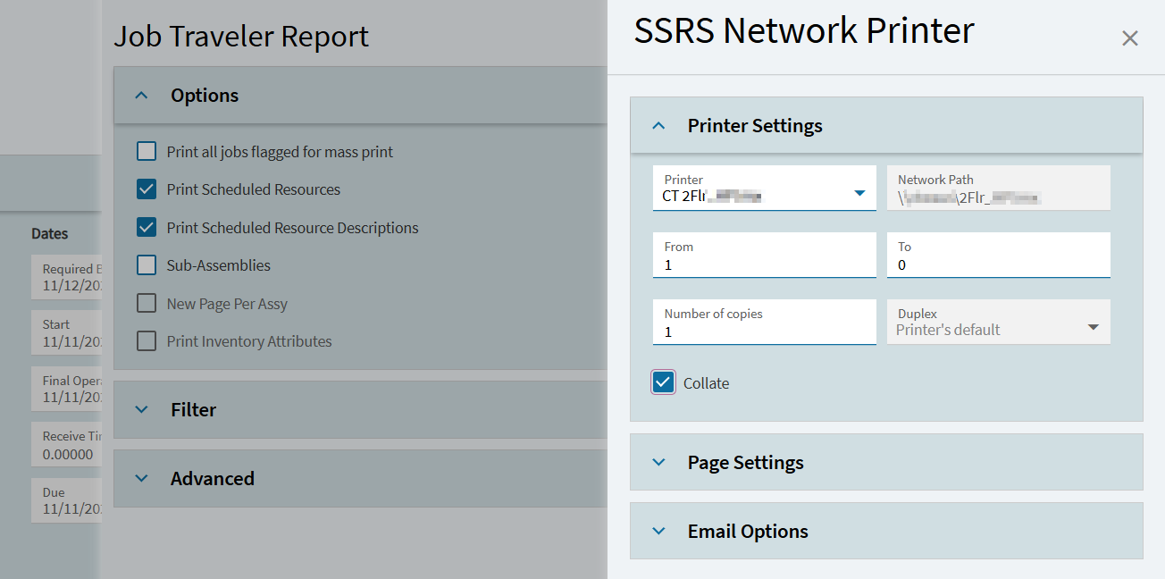 Can you default a network printer settings? (Kinetic Browser) - Kinetic ERP - Epicor User Help Forum