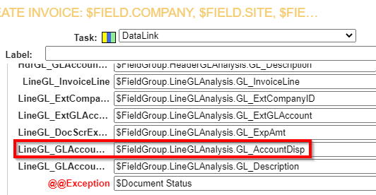 Modifying a GL for Line Item in ECM - ECM - Epicor User Help Forum