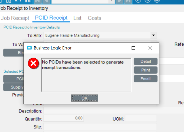 PCIDs - Epicor ERP 10 - Epicor User Help Forum