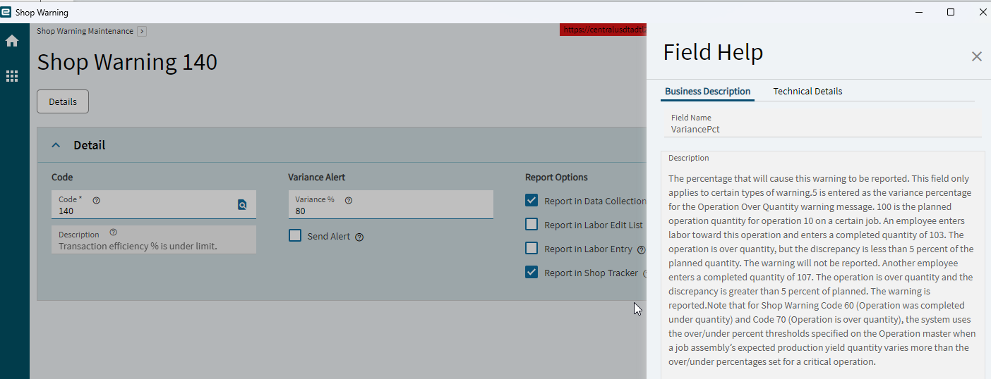 Labor Edit Report Efficiency Error - Kinetic ERP - Epicor User Help Forum