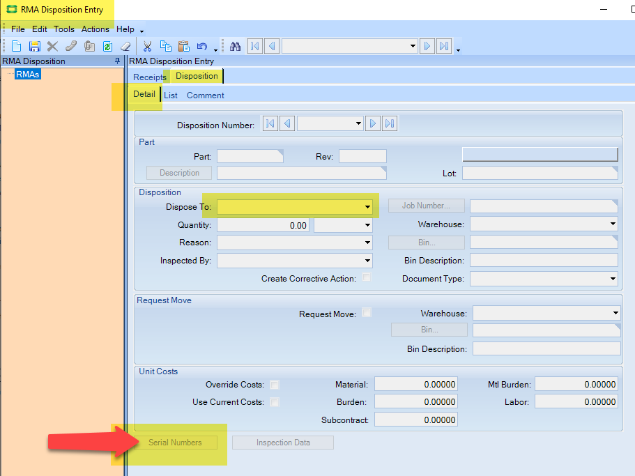 How to use a serial number from a RMA - Epicor ERP 10 - Epicor User ...