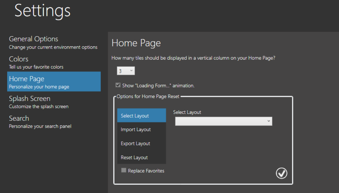 Favourites & Home Screen layout randomly disapears - Epicor ERP 10 ...
