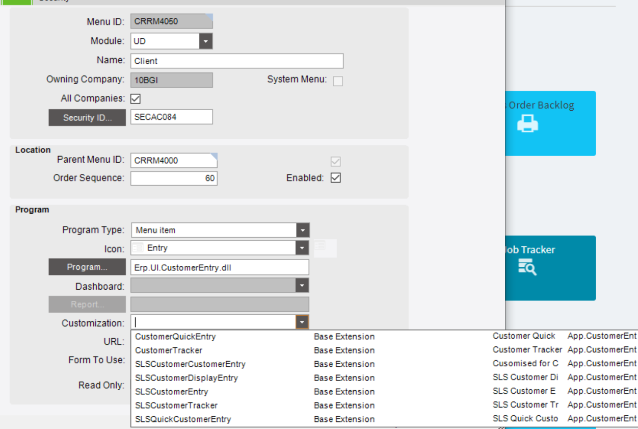 Customizations not showing up for other users - Kinetic ERP - Epicor User Help Forum