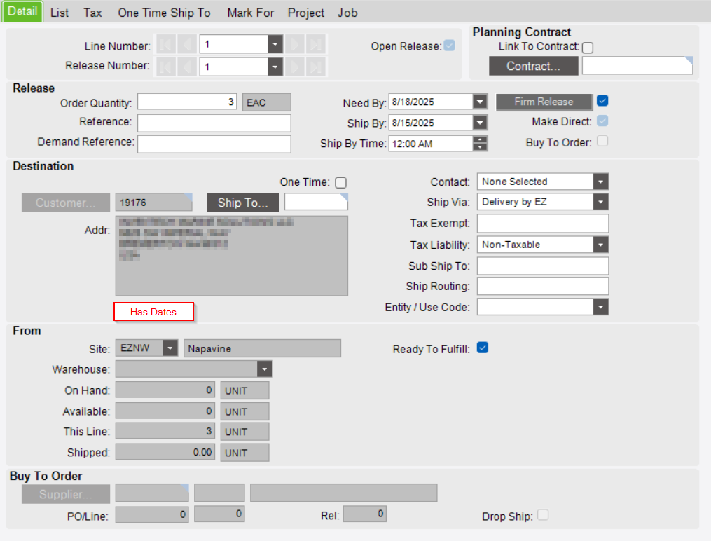 Having hard time determining why these are blank in Time Phase - Epicor ...
