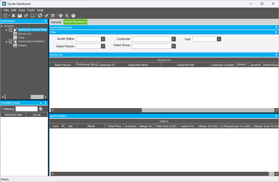 Dashboard Tracker Combobox Weird Behavior Kinetic 202x Epicor User Help Forum