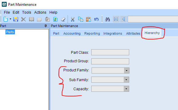 Product Hierarchy - Kinetic ERP - Epicor User Help Forum