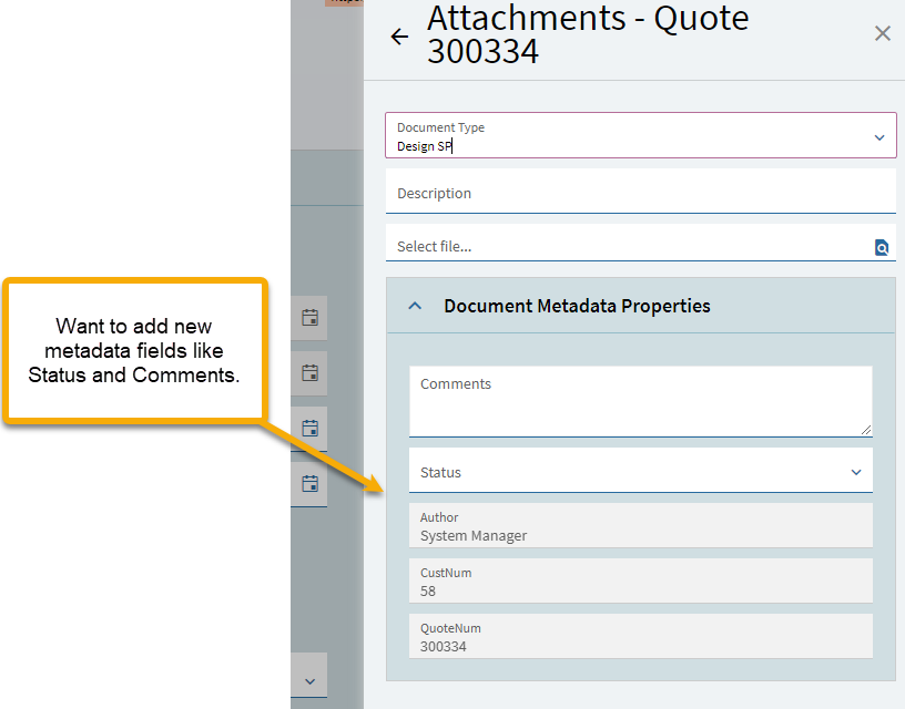 File Attachments Additional Metadata Fields With No Database Mapping