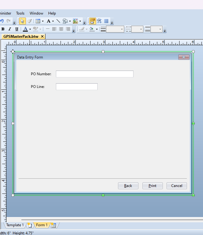 Bartender "Action" to pull data from Kinetic into a label - Kinetic ERP ...