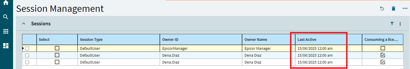 Session Management shows incorrect Last Active date/time in Kinetic ...