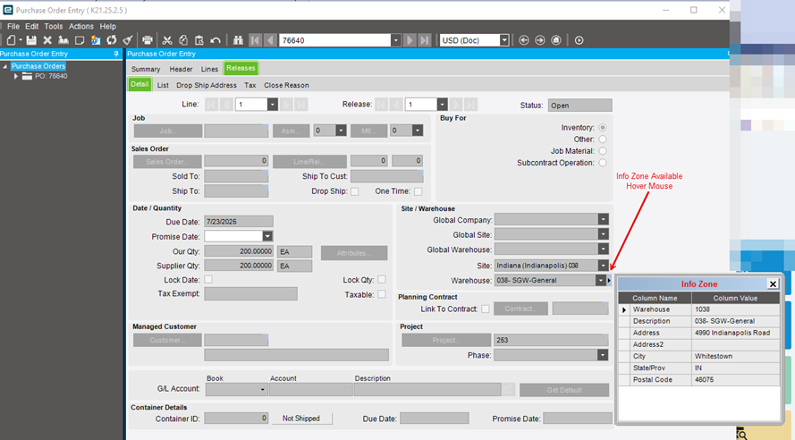 BAQ Zone "parity" issue 202X.X Kinetic UX - Kinetic ERP - Epicor User Help Forum