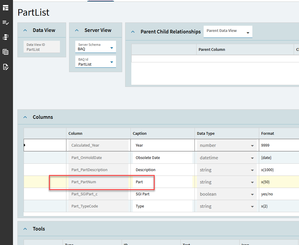 2023.1 application studio text boxes show field names instead of labels when epibinding to ...