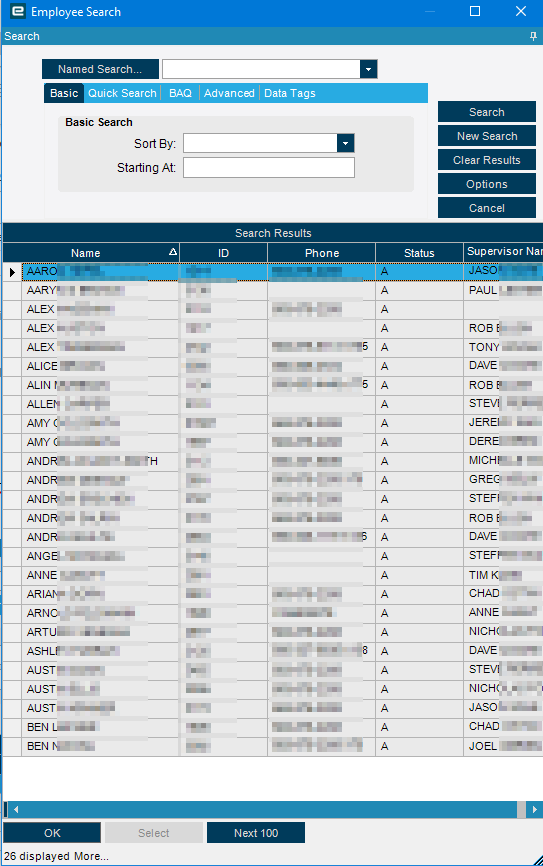 How to Limit Employee List to Active Only (for Material Queue / Manager ...