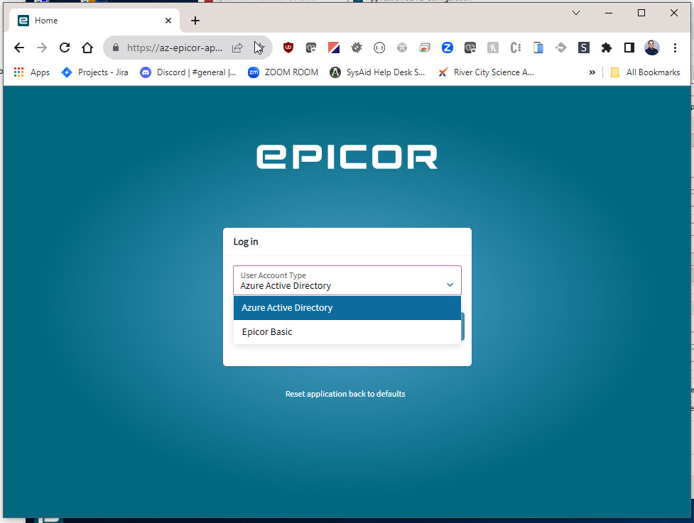 Azure AD authentication in cloud - Kinetic ERP - Epicor User Help Forum