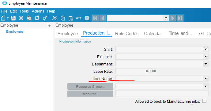 Material Queue Manager Error: No Employee Attached - Epicor ERP 10 - Epicor User Help Forum