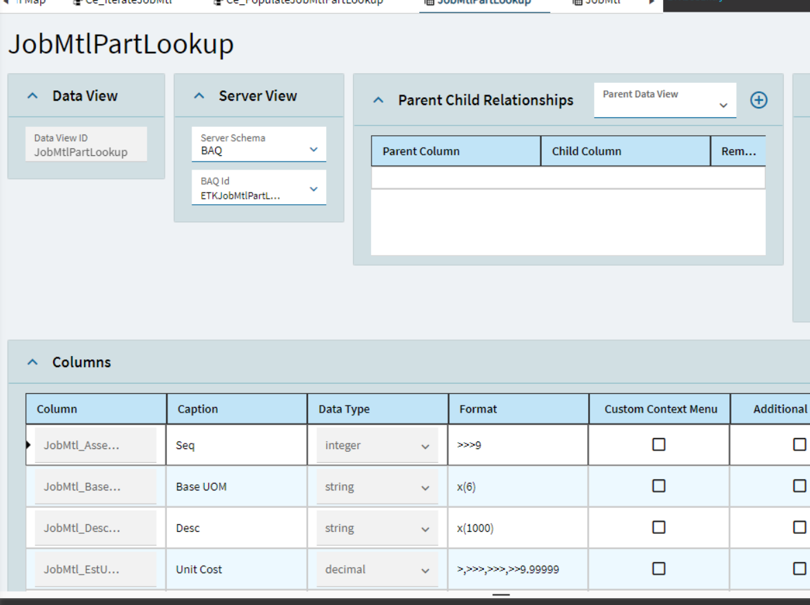 Kinetic Dataview Filter Set Not Working Adding Baq Field To Grid Kinetic Erp Epicor User