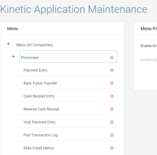 Can't add more items to Kinetic Application Maintenance - Kinetic ERP ...