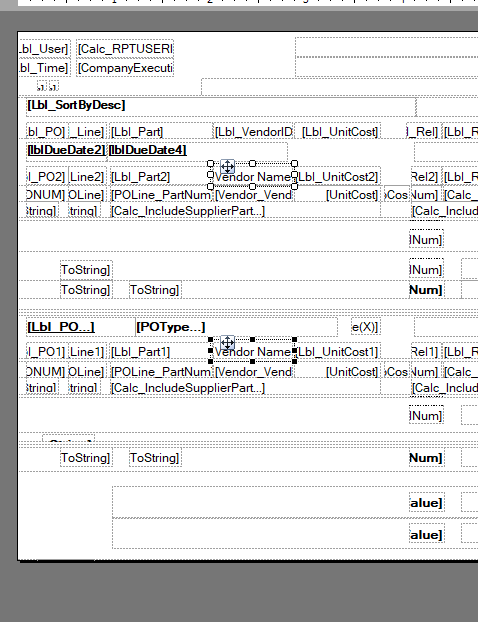 How to modify Stndard SSRS report in epicor for OpenPO Report - #14 by bruce6s - Epicor ERP 10 ...