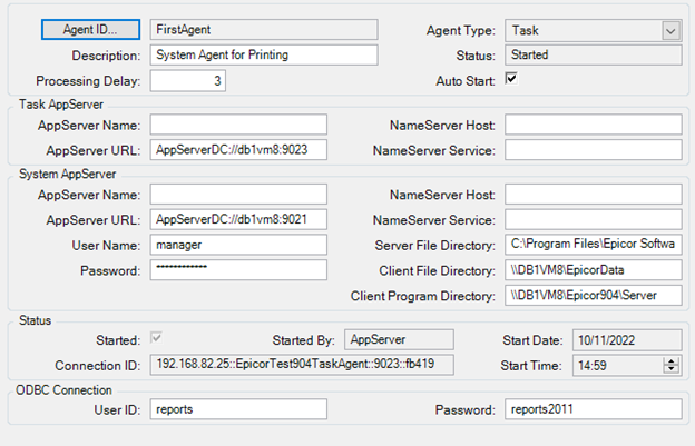 System Monitor lists reports from wrong database - Epicor ERP 9 ...