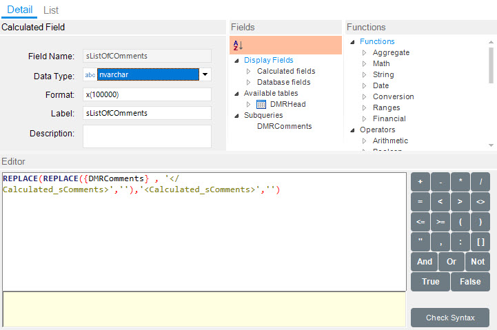 Error while using FOR XML PATH statement - Kinetic ERP - Epicor User ... Error while using FOR XML PATH statement - Kinetic ERP - Epicor User ...