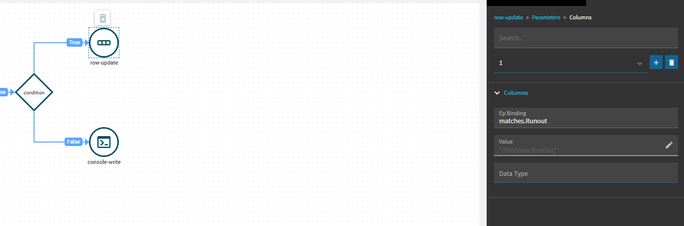 Not Rendering New Row When Using Dataview Condition Kinetic Erp