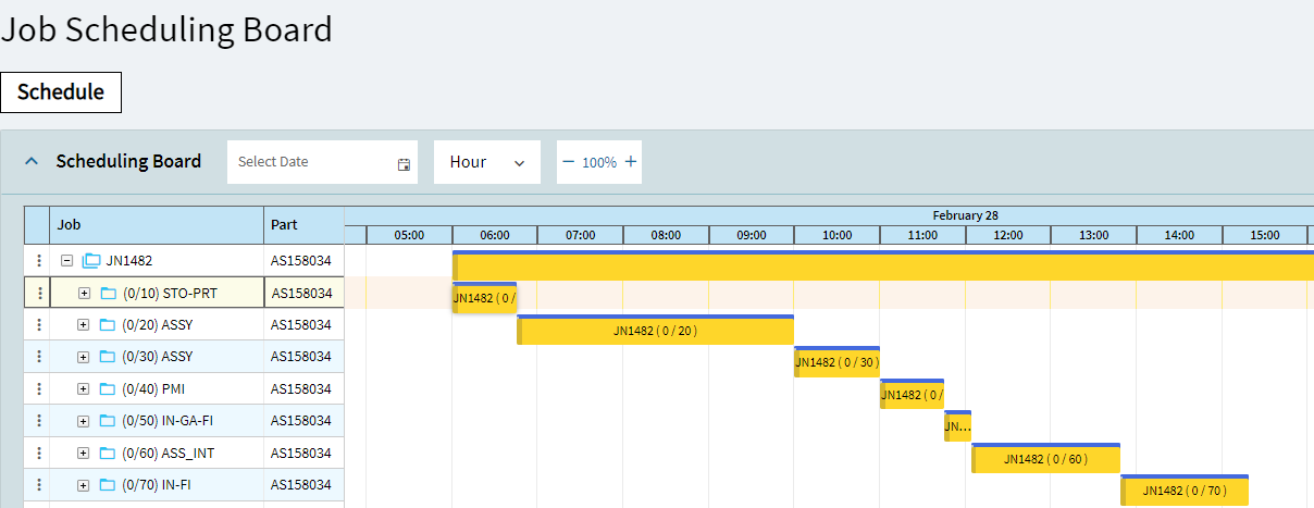 Can I schedule operations out of sequence or in parallel with each ...