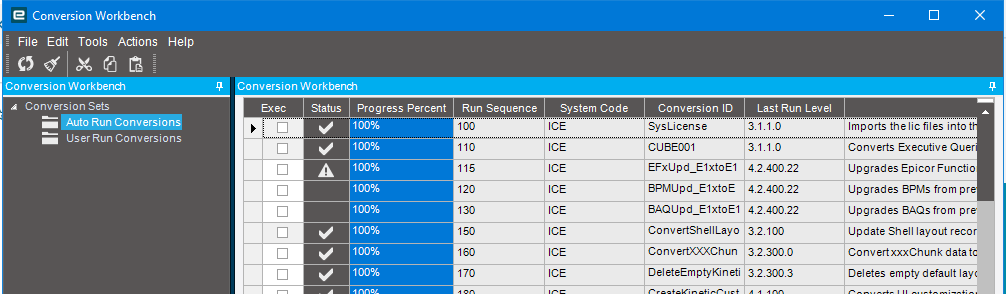 AP Invoice Error, what does a successful conversion workbench look like? - Kinetic ERP - Epicor ...