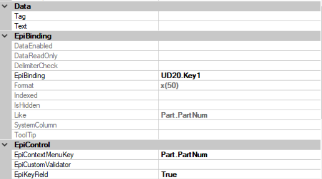 Auto Populate Text Box On Open With On A Ud Table Kinetic 202x Epicor User Help Forum