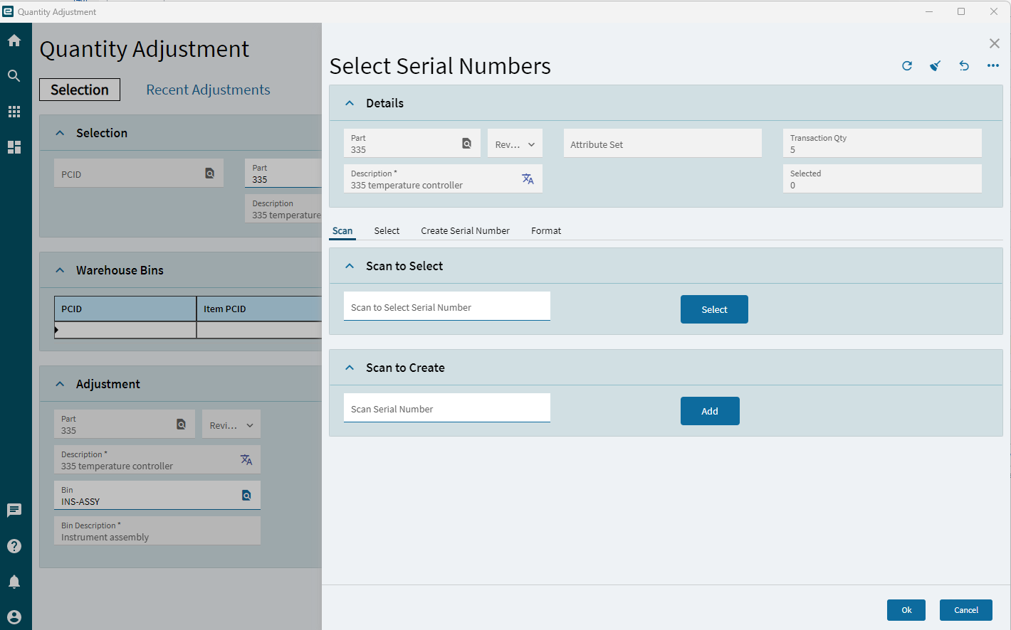 Kinetic Customization to Scan in Select Serial Numbers Panel - Kinetic ...