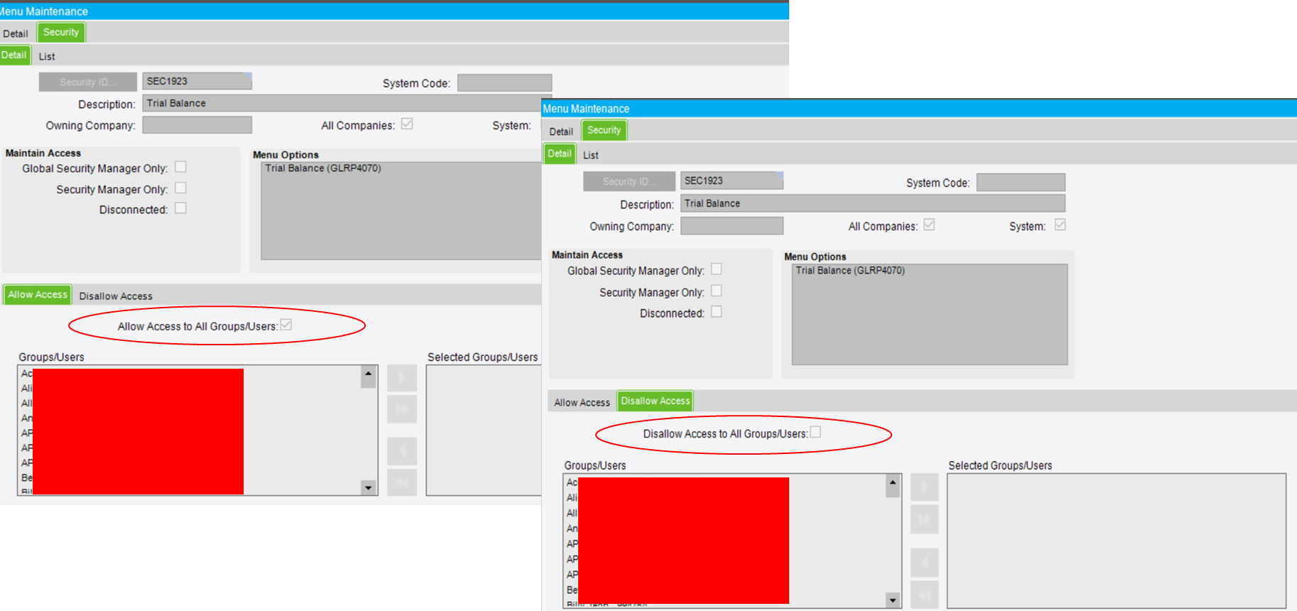 Menu Security - Kinetic ERP - Epicor User Help Forum
