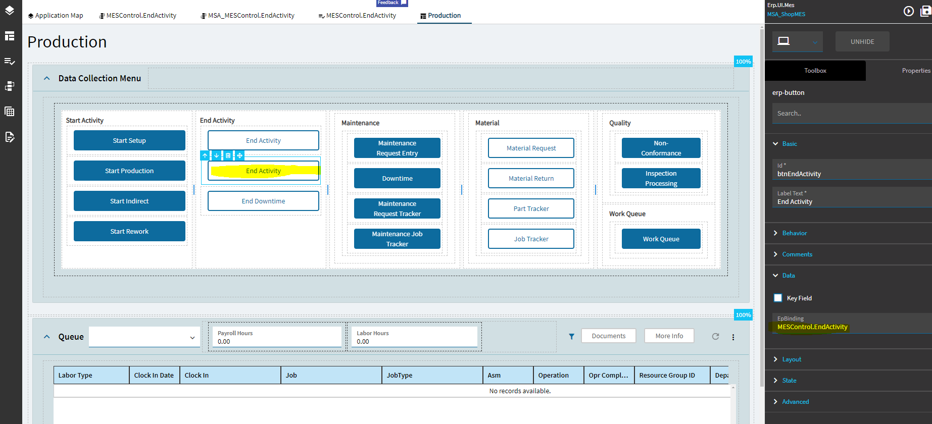 Kinetic MES custom main page. How to make it default - Kinetic ERP ...