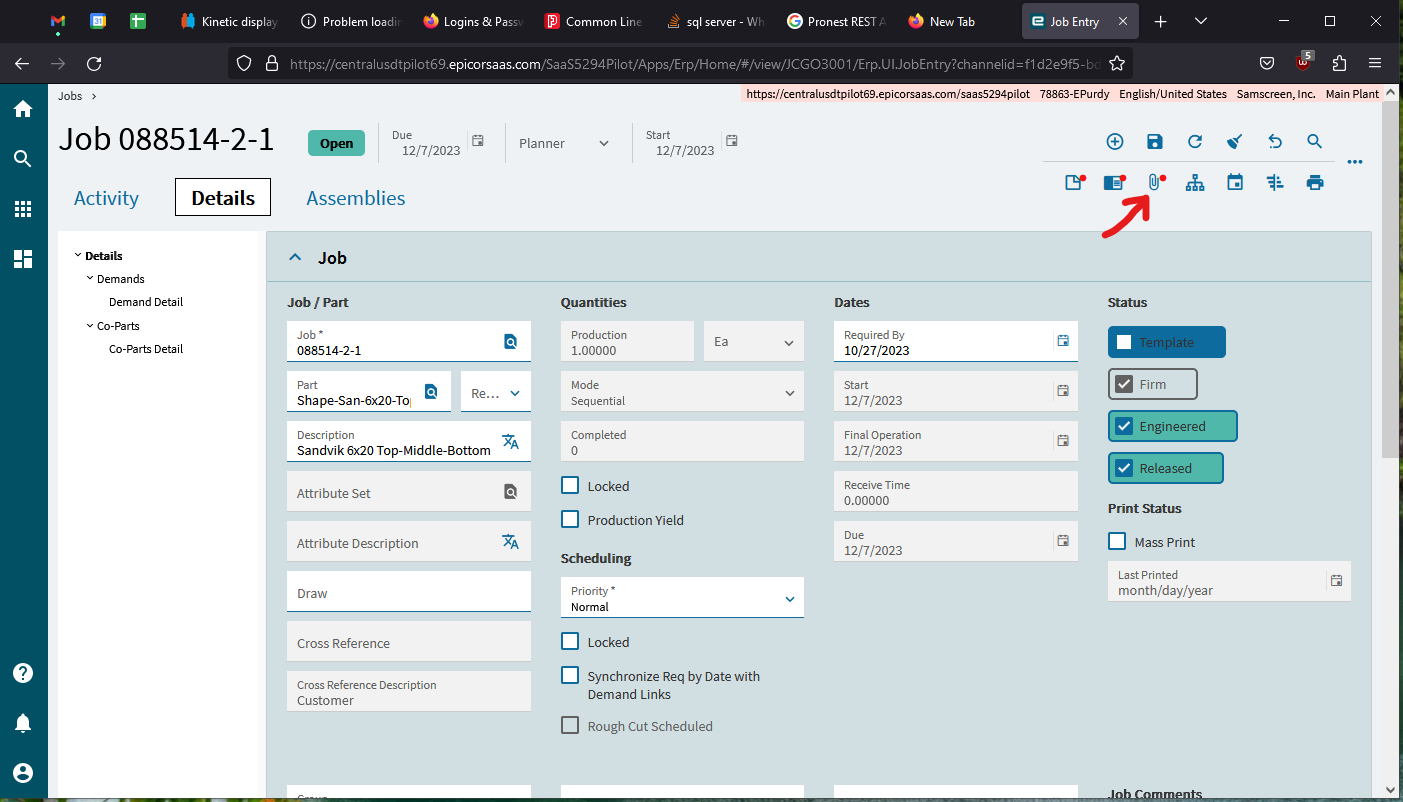 Kinetic display UNC path and use Nav Link to open path in browser when ...