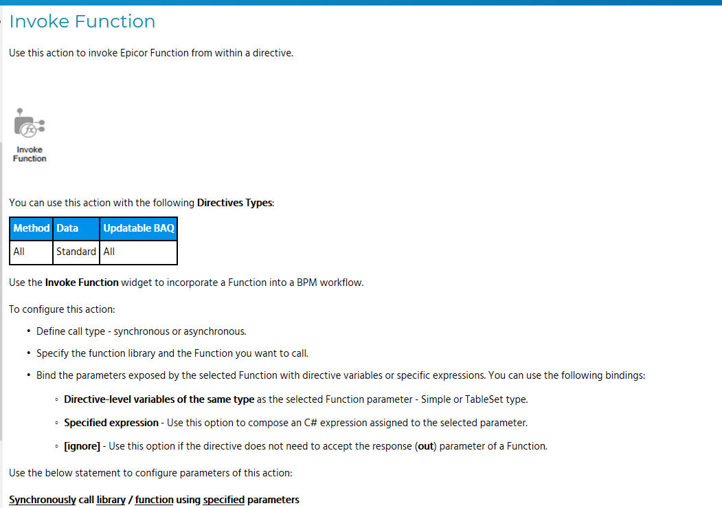 Epicor Function In Bpm Code Epicor Erp 10 Epicor User Help Forum