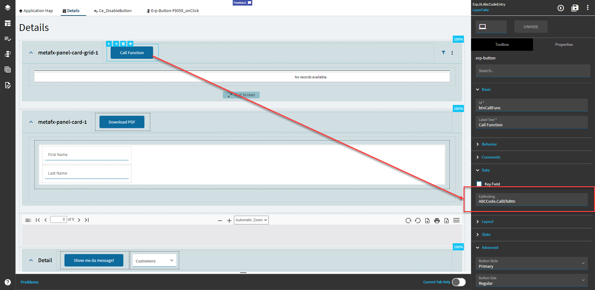 Kinetic Layer Disable Button While Executing Onclick Event Kinetic Erp Epicor User Help Forum