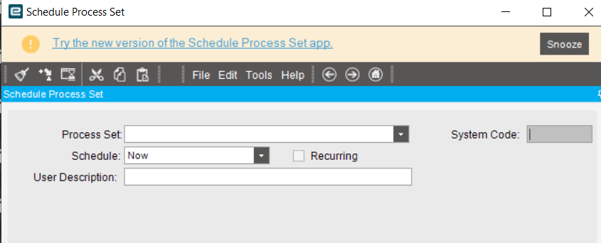Scheduled tasks gone after first run - Epicor ERP 10 - Epicor User Help ...