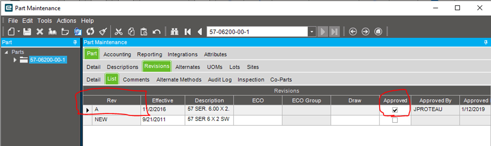 Method Tracker - Wrong Mtl Rev - Kinetic ERP - Epicor User Help Forum