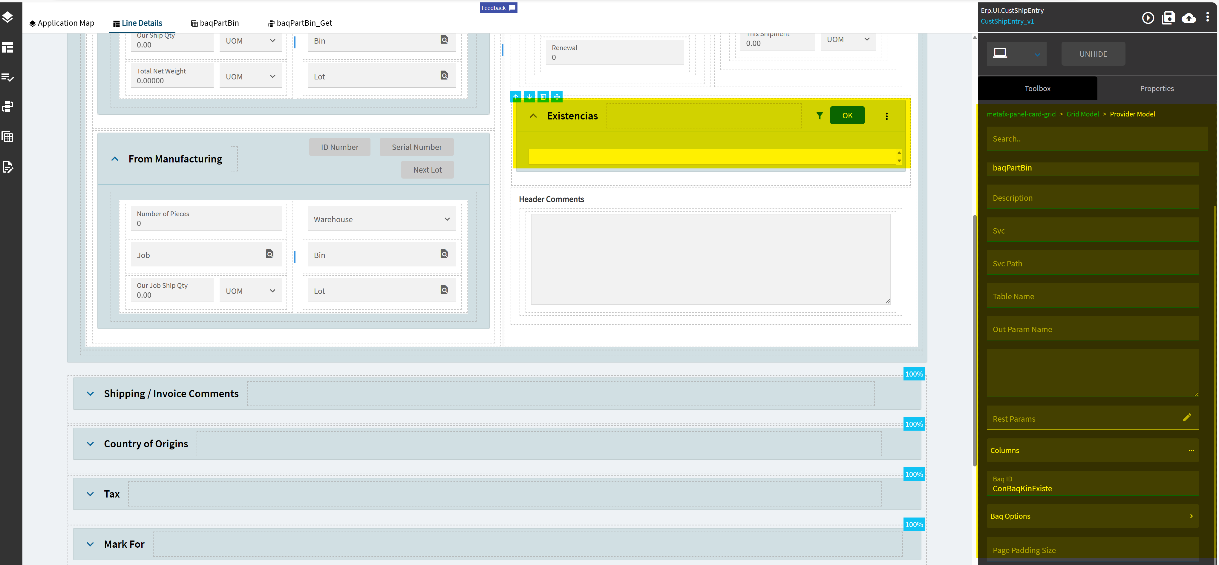 Baq Dataview Grid Row Kinetic Erp Epicor User Help Forum 