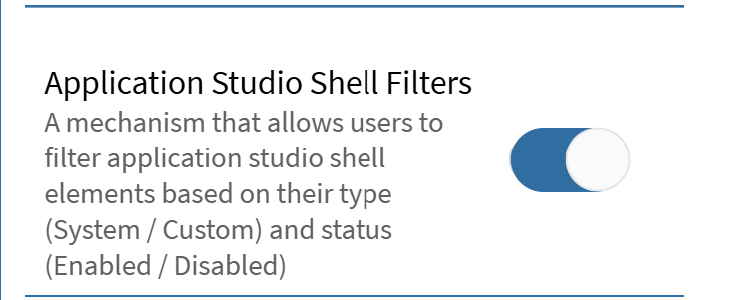 App Studio Shell Filters - Kinetic ERP - Epicor User Help Forum