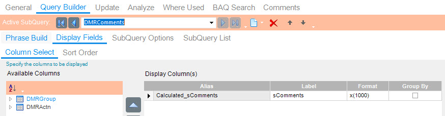 Error while using FOR XML PATH statement - Kinetic ERP - Epicor User ... Error while using FOR XML PATH statement - Kinetic ERP - Epicor User ...