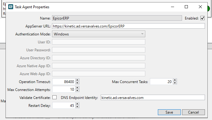 Invalid Username Or Password For System Agent Kinetic Erp Epicor User Help Forum