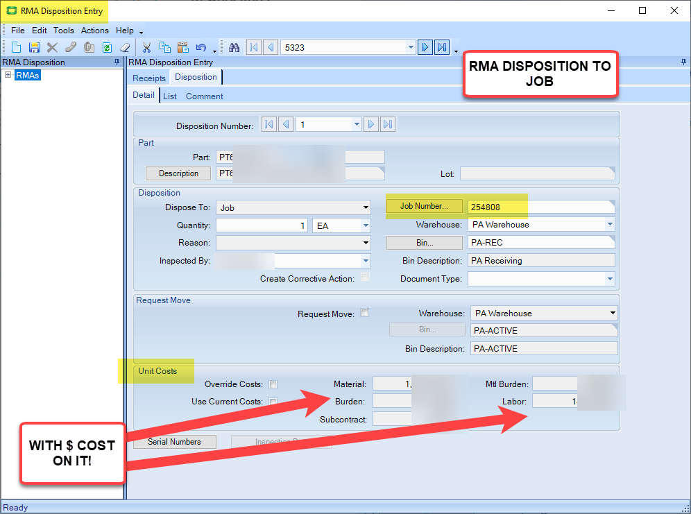Rework Jobs - Epicor ERP 10 - Epicor User Help Forum